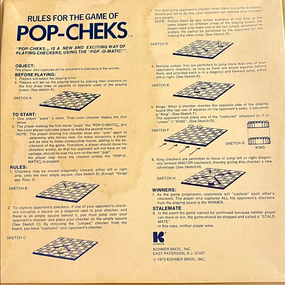 Kohner | Games | Vintage 973 Popcheck Game Wpop O Matic | Poshmark
